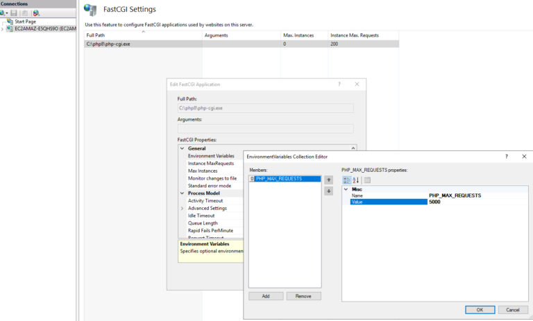 Install Fastcgi php 8 for Windows Server 2019 - Floating Cloud
